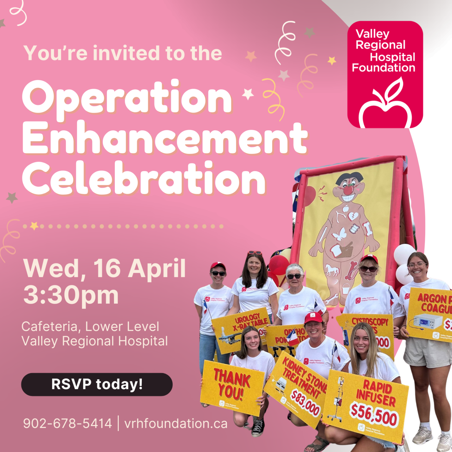 Operation Enhancement Celebration – Valley Regional Hospital Foundation